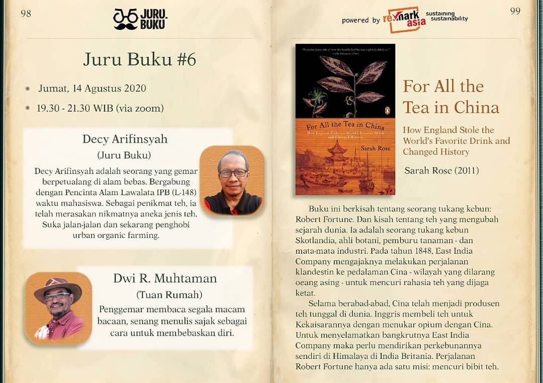 Juru Buku #6 - For All The Tea In China - Re-Mark Asia