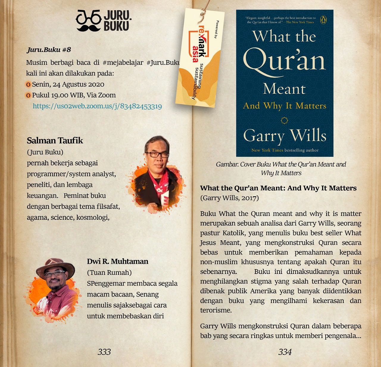 Juru Buku #8 - What The Qur'an Meant And Why It Matters - Re-Mark Asia
