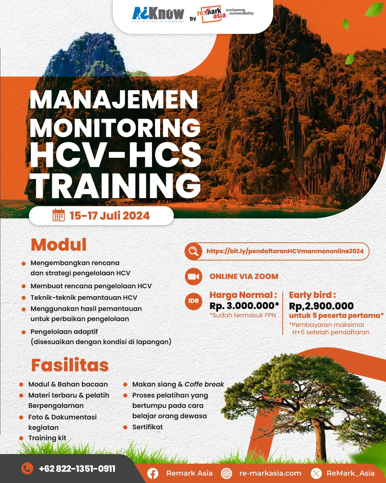 Training Calendar – Re-mark Asia