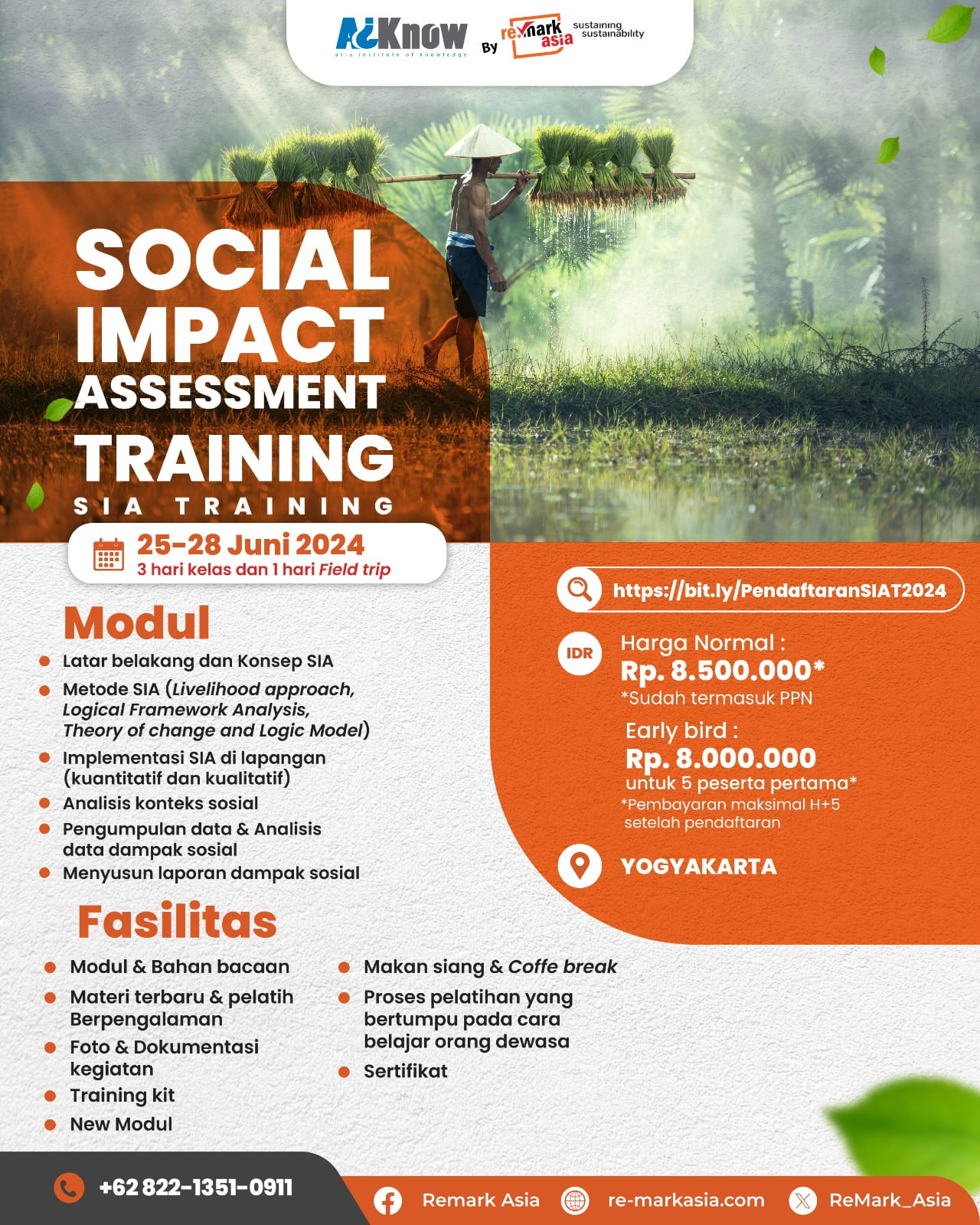 Training Calendar – Re-mark Asia